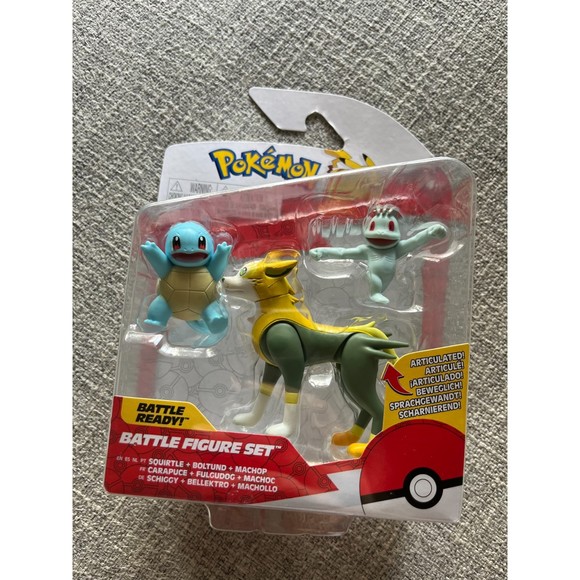 Pokemon | Toys | New Pokemon Battle Figure Set Boltund Squirtle And ...